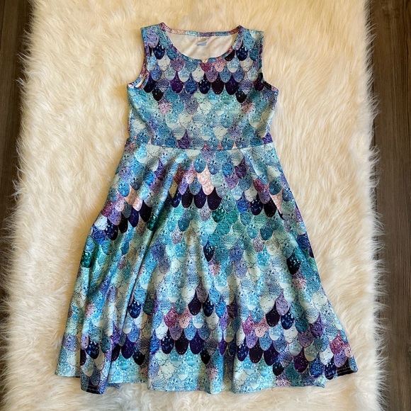 Funnycokid | Dresses | Dragon Dress Scales Costume Size 12 | Poshmark